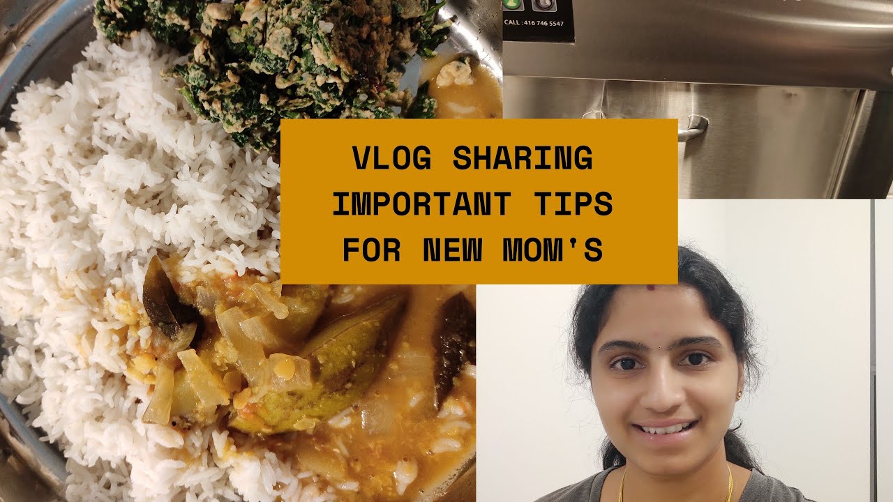 VLOG | Cooking Healthy Recipes | Sharing Important Tips for New Mom's ...