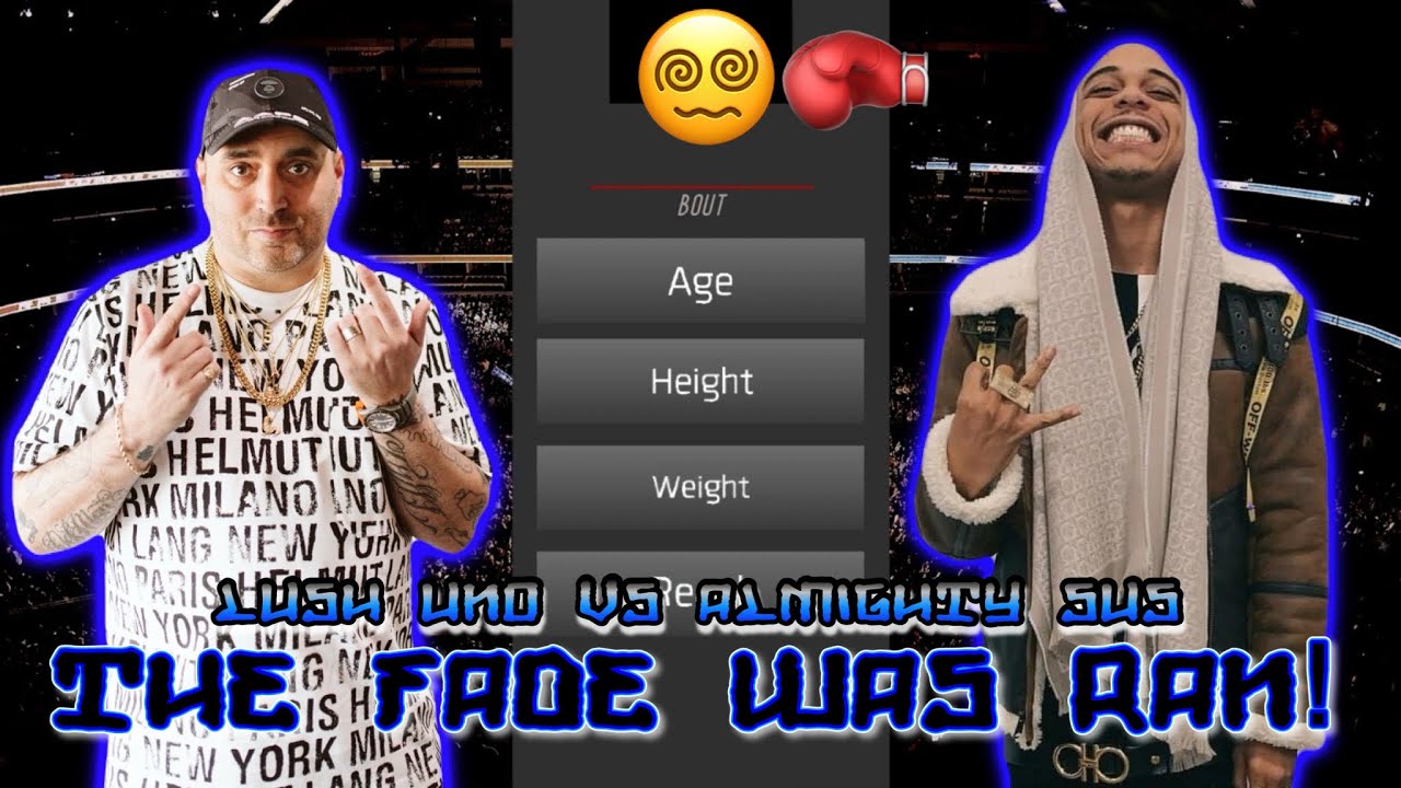 LUSH AND SUSPECT RAN THE FADE (Fight details) - YouTube