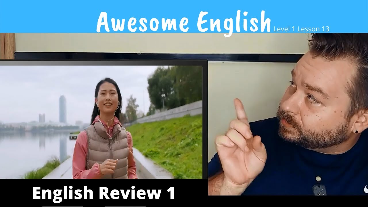 Awesome English Lesson 13 Review English Lesson - YouTube