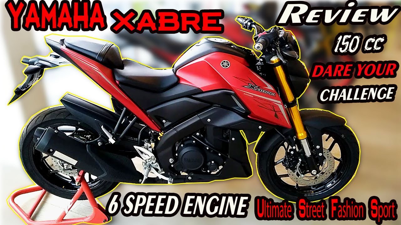 Yamaha Xabre 150 CC, Naked Bike Matte Red Dengan 6 SPEED ENGINE - YouTube