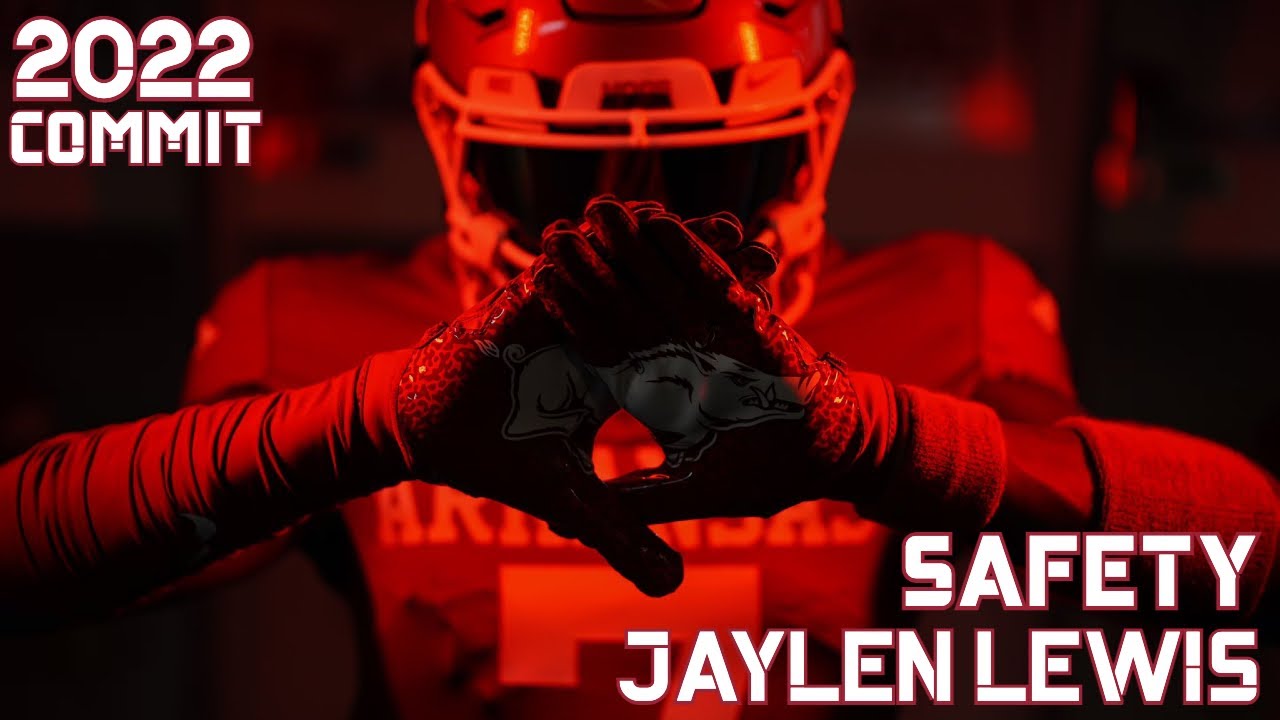 Arkansas 2022 S signee Jaylen Lewis' signing day highlights - Film ...