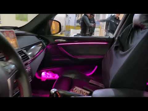 BMW X5 Ambiyans Aydınlatma Ambient Lighting For Vehicles