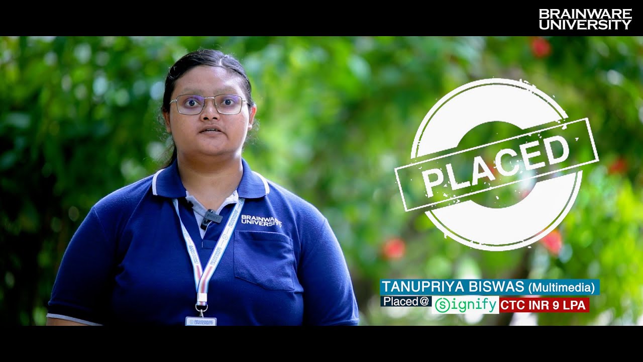 Placed with Pride | Tanupriya Biswas | Placed @ Signify | CTC INR 9 LPA ...