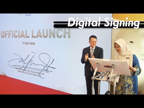 Digital Signing Ceremony - YouTube