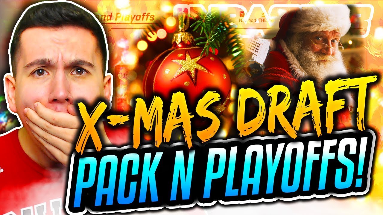 CHRISTMAS DRAFT! NBA 2K18 MyTEAM BEST CHRISTMAS PACK N PLAYOFFS! - YouTube