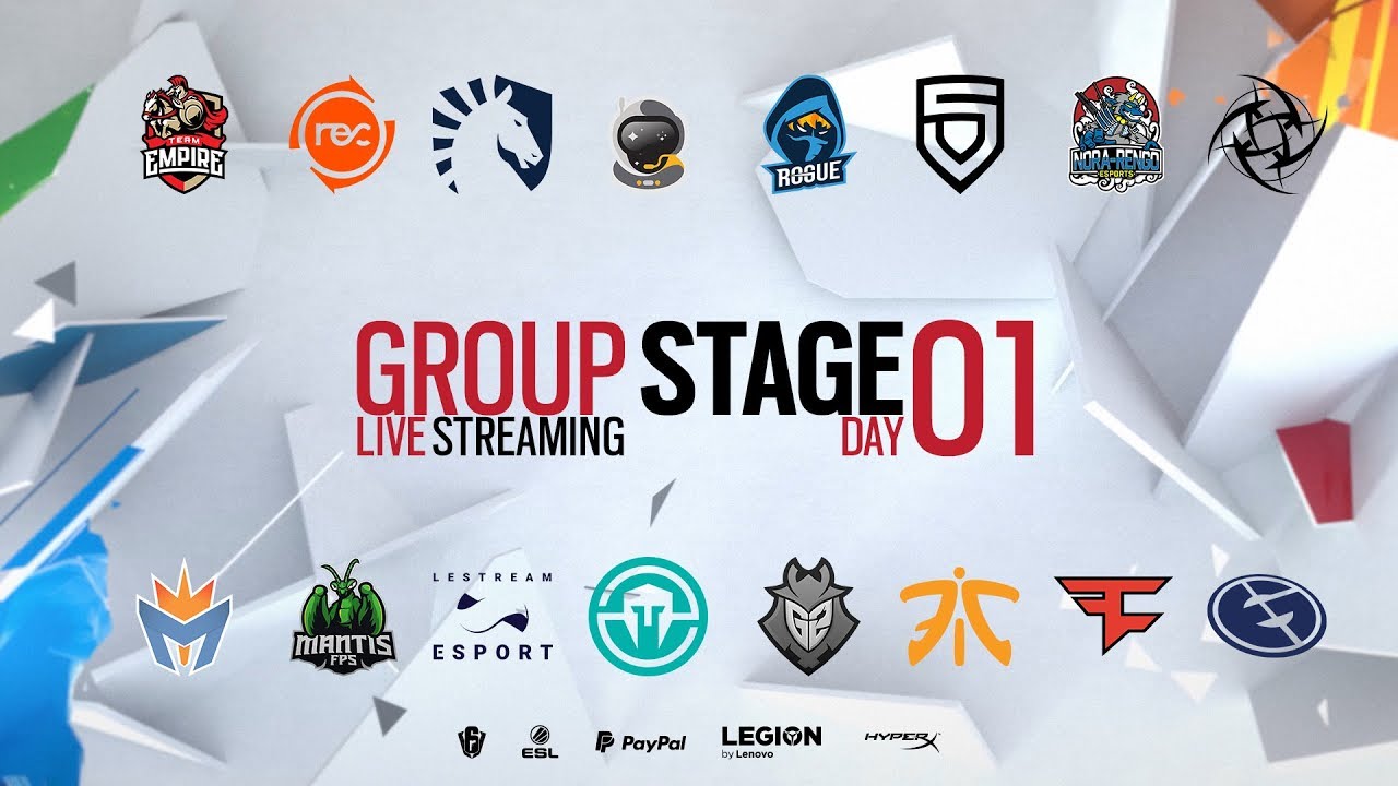 Six Invitational - Group Stage Day 01 - Rainbow Six Siege - YouTube