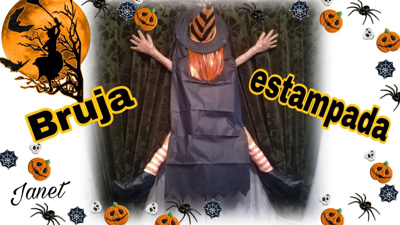 Bruja estampada // Patterned Witch - YouTube