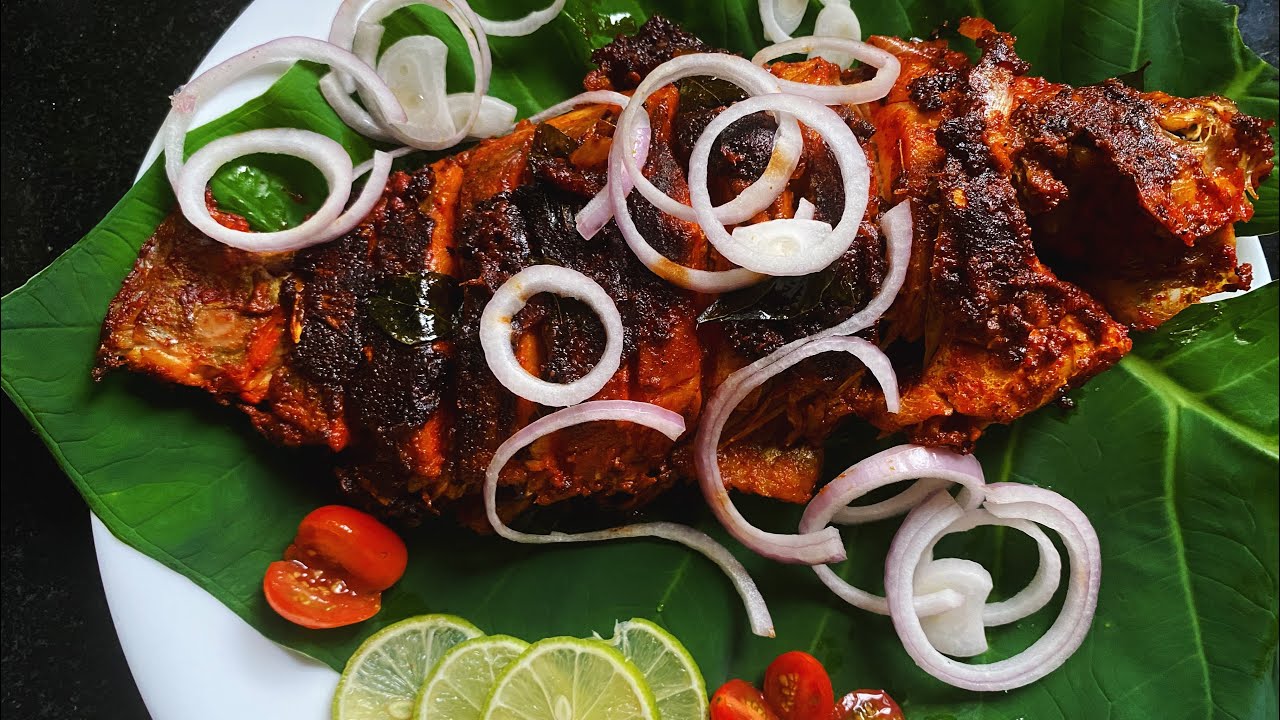 Tilapia fish fry |തിലാപിയ മീൻ ഇങ്ങനെ ഒന്ന് വറുത്തു നോക്കൂ |Full fish ...