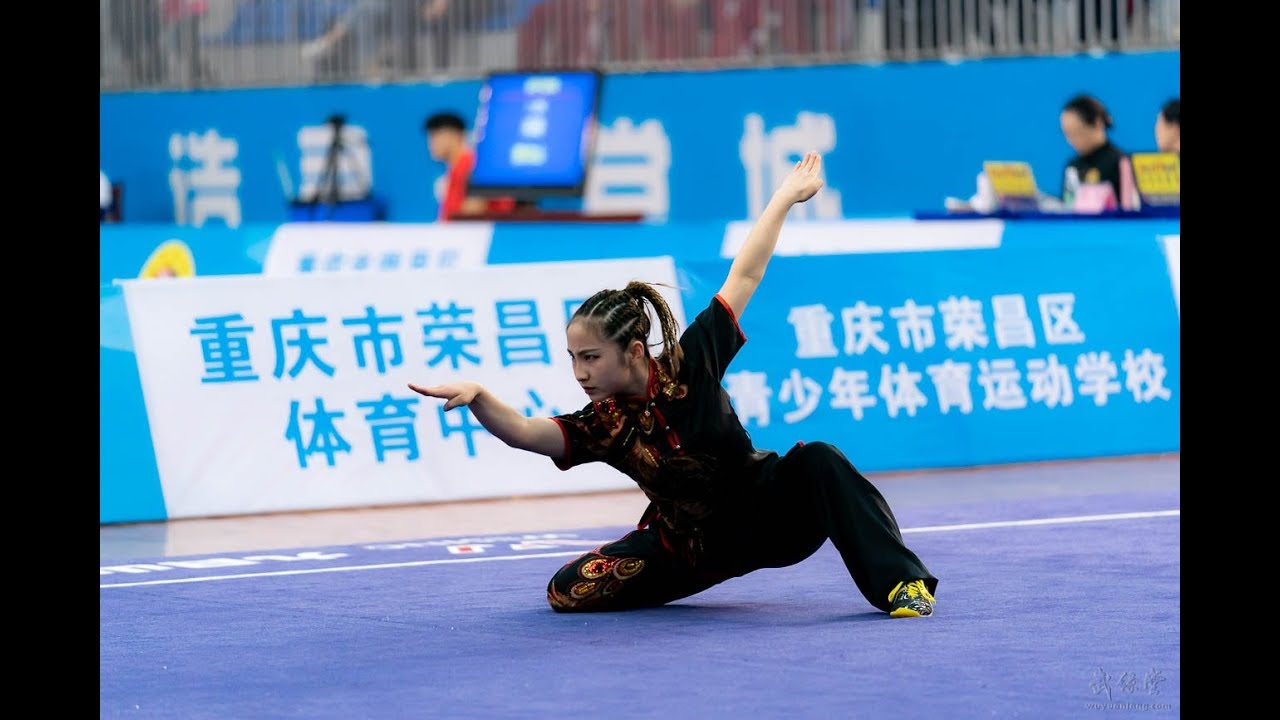 Women's shequan 蛇拳 第5名 安徽队 赵爽 8.97分 2019年全国武术套路冠军赛(传统项目) kungfu wushu ...