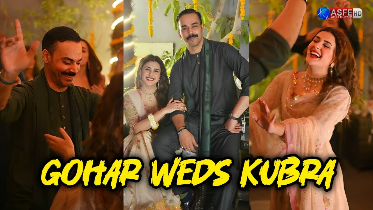 Kubra Khan & Gohar Rashid Wedding Celebrations - Here is Everything You Need to Know - ASFE ...