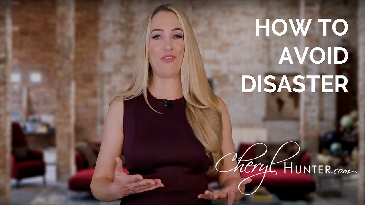 How To Avoid Disaster | Cheryl Hunter - YouTube