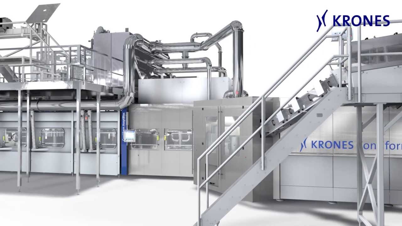 Krones Contiform AseptBloc - YouTube