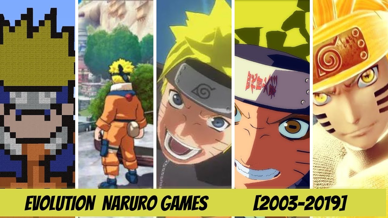 Evolution Evolution NARUTO Games (2003-2023)1080P 60 FPS - YouTube