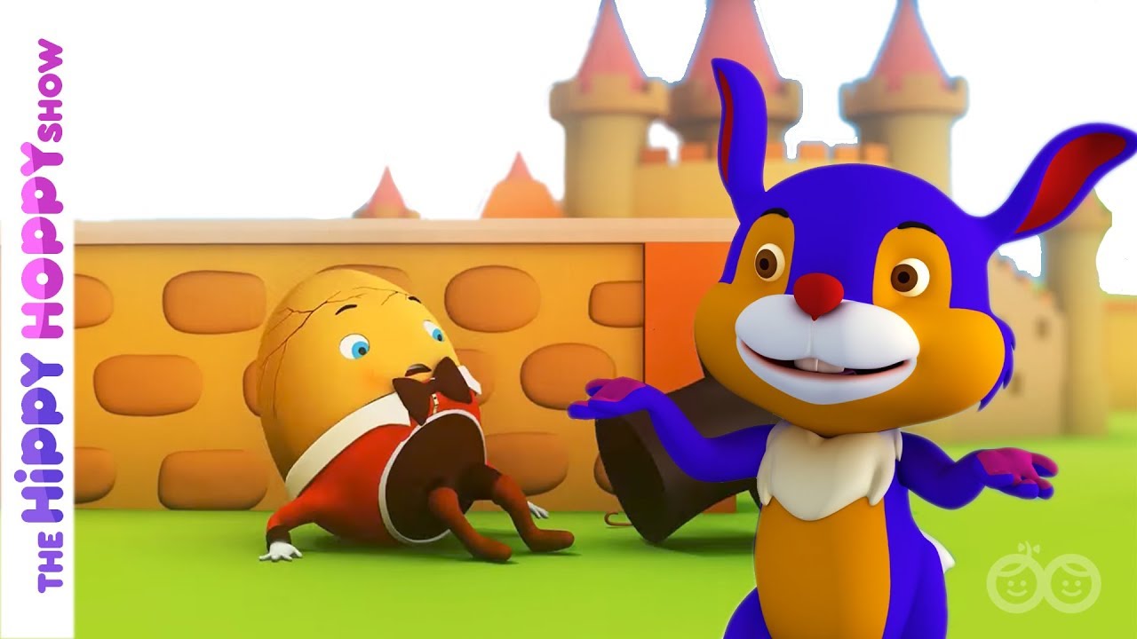 Humpty Dumpty - Nursery Rhymes For Kids And Children With Lyrics | Baby ...