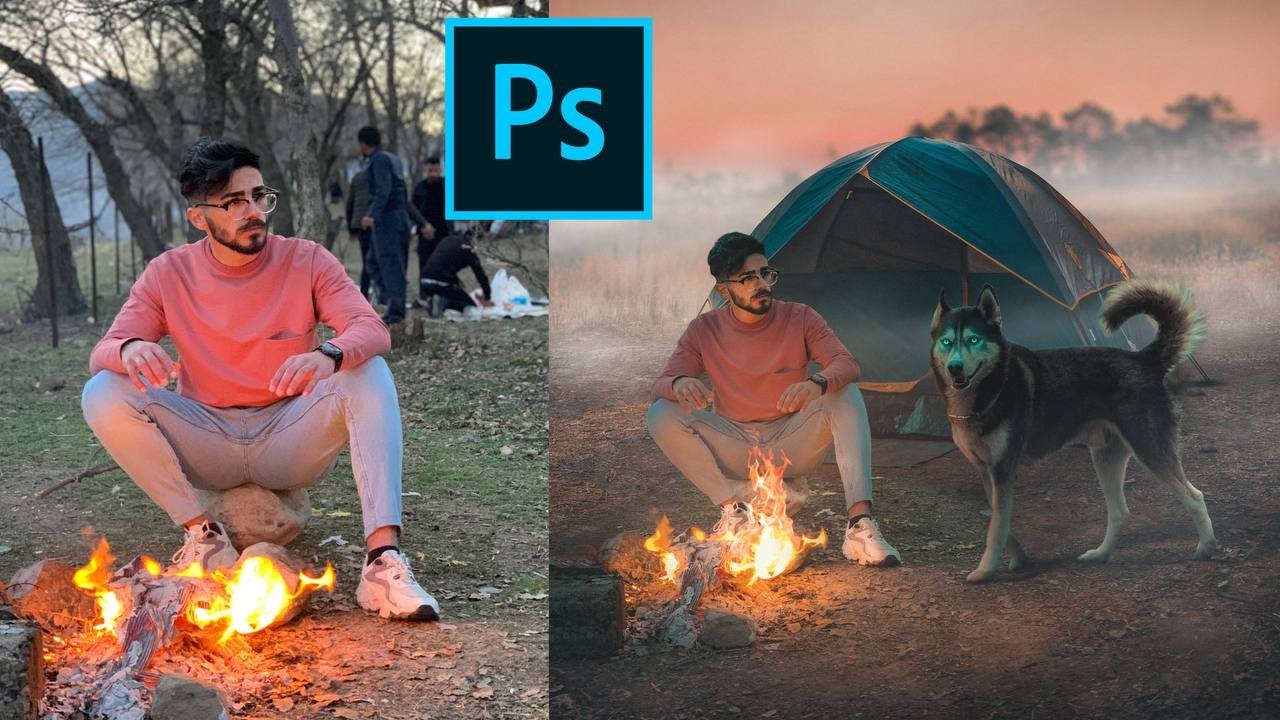 Fantasy Wolf - Photo Manipulation Photoshop Tutorial | Speed Art - YouTube