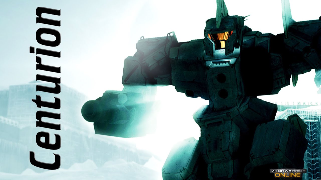 Mechwarrior Online - Battle Angel (Centurion CN9-AH, AC20+3xSRM4) - YouTube