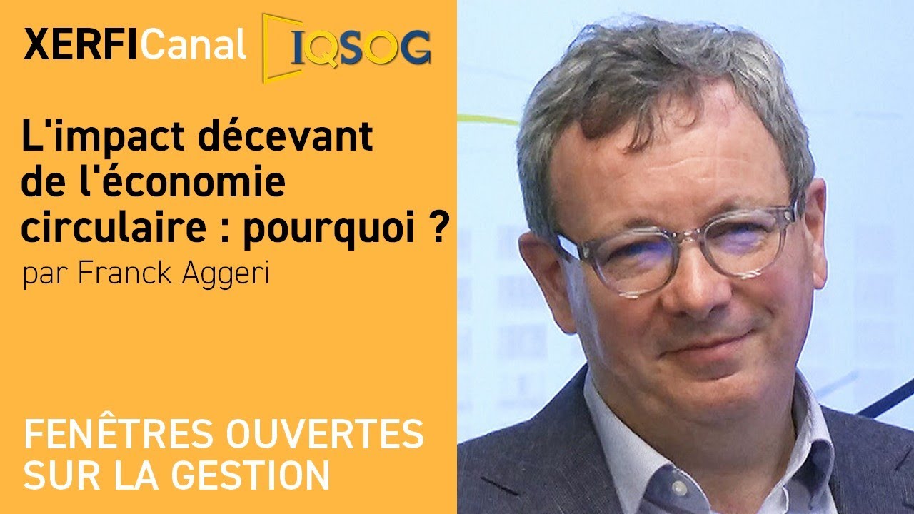L'impact décevant de l'économie circulaire : pourquoi ? [Franck Aggeri ...