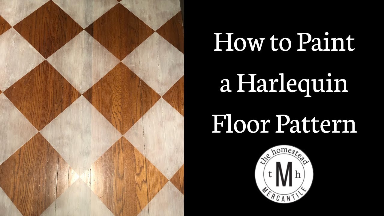 How To Paint A Harlequin Floor Pattern YouTube how-to-paint-a-harlequin-floor-pattern-youtube