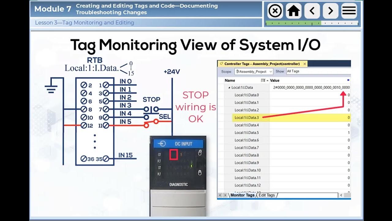 ControlLogix Course Demo: Module 7, Lesson 3 - YouTube
