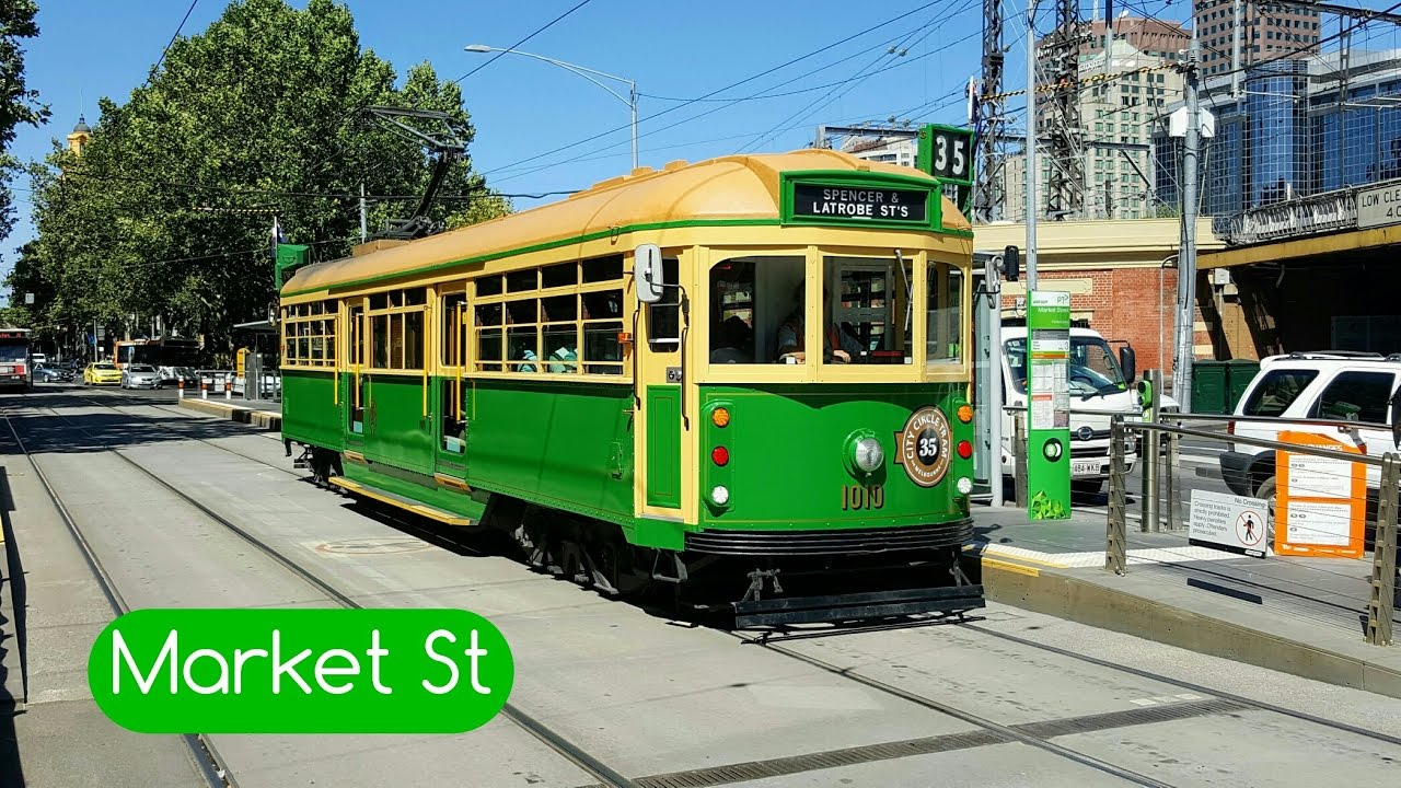 Melbourne Trams Vlog 5: Market Street - YouTube