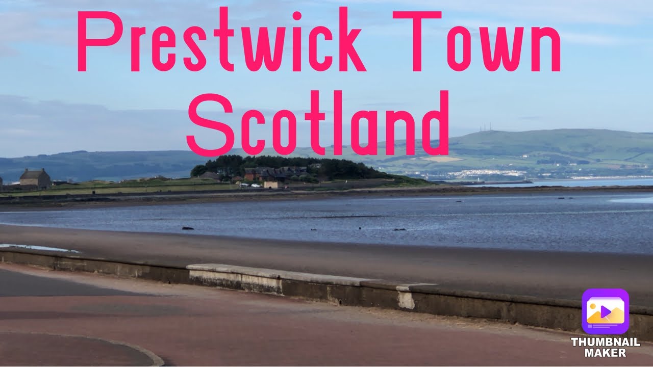 Prestwick Town Ayr Scotland/Prestwick beach / Visit Scotland/ Prestwick ...