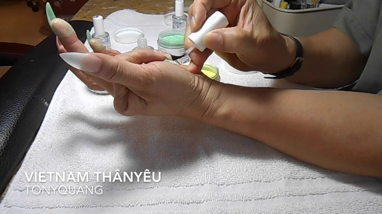 How to Dipping Powder color ( Step by Step Guide) - YouTube
