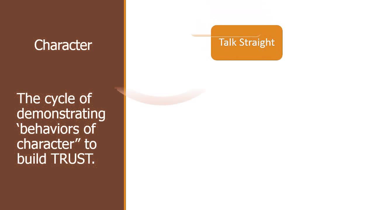 13 BEHAVIORS OF HIGH TRUST LEADERS HOB 4 22 15 EDA 8630 - YouTube