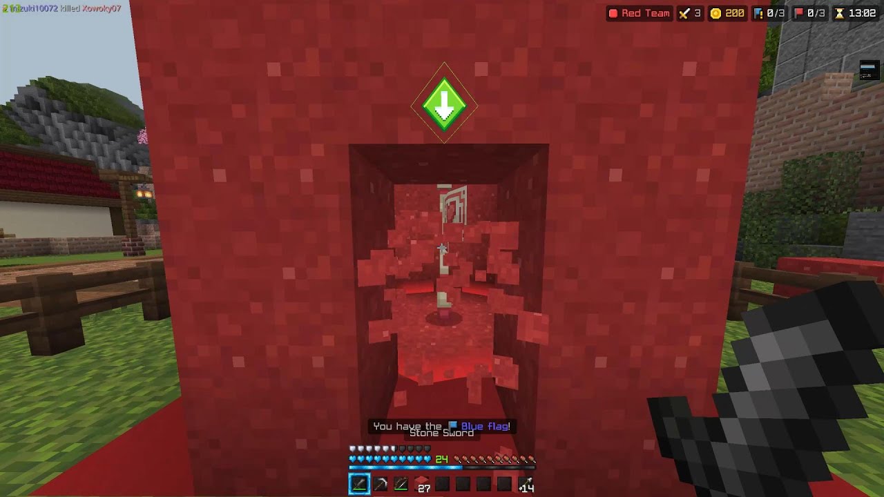 Minecraft Hive CTF Gameplay 1 - YouTube