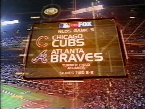 2003 NLDS Game 5 - Cubs at Braves - Sunday, October 5, 2003 - FOX
