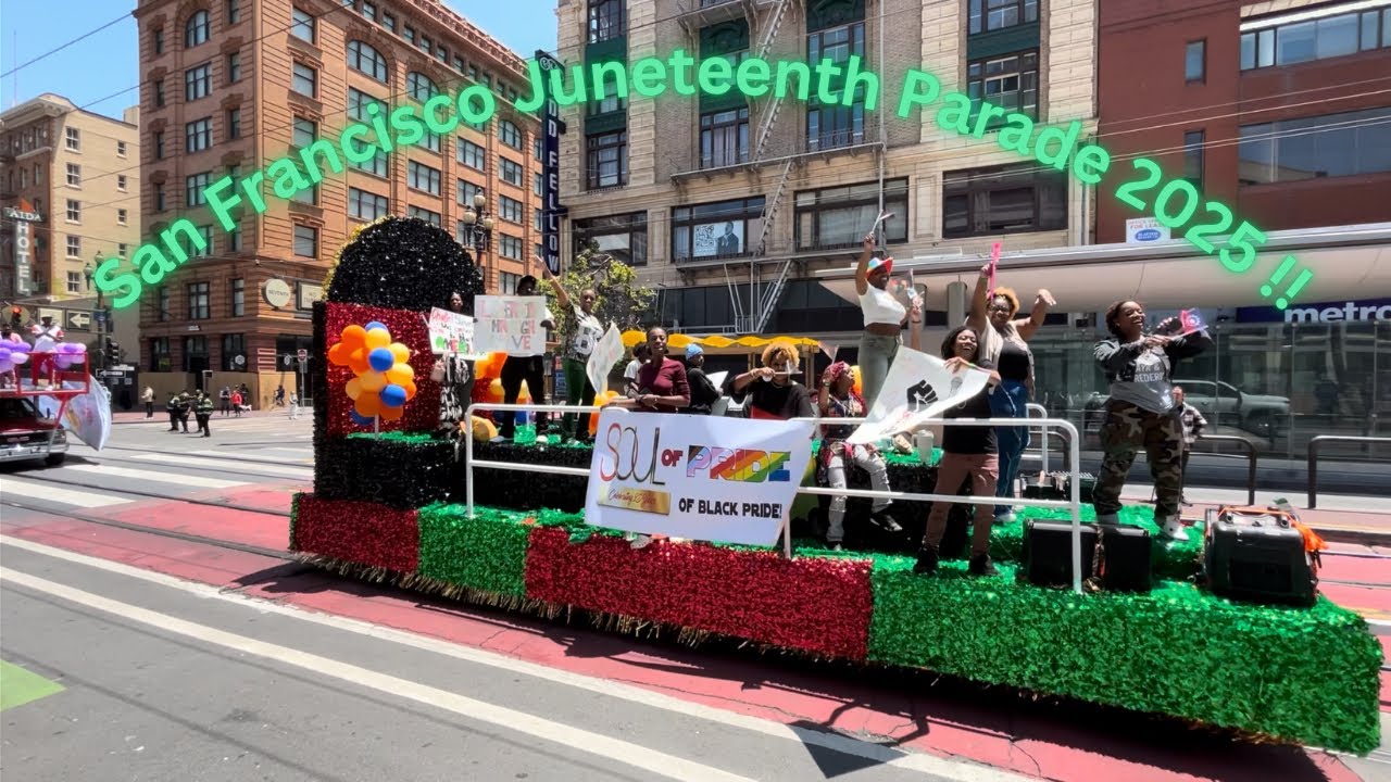 San Francisco Juneteenth Parade 2025 - YouTube