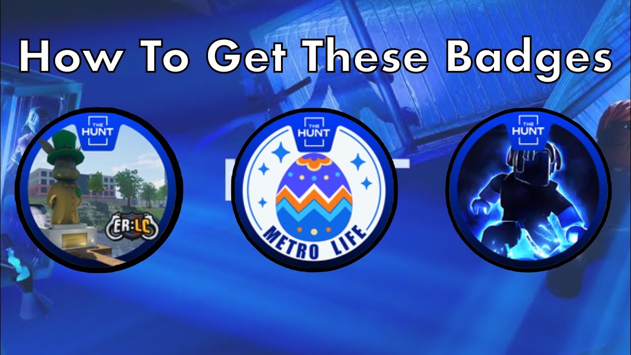 How To Get The Hunt Badges In ERLC, Metro Life & Legends Of Speed ...
