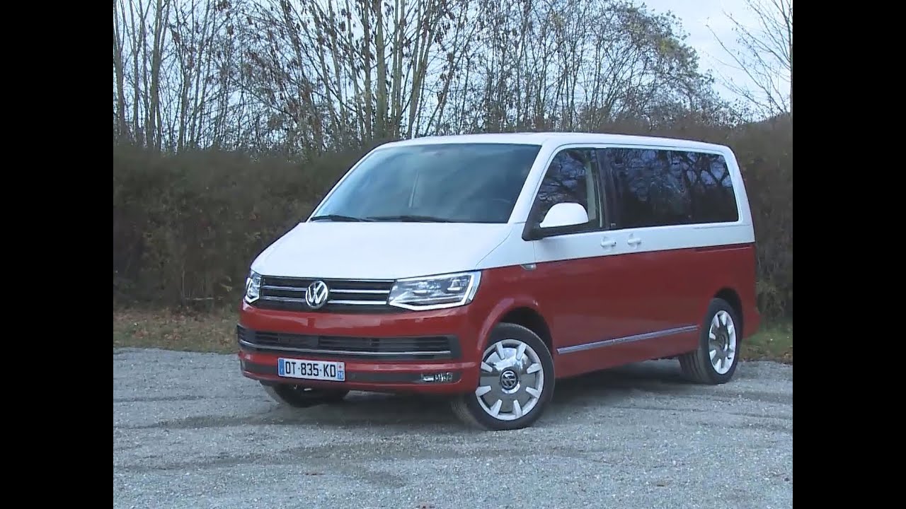 Essai Volkswagen Multivan 2.0 TDI 150 Carat 2015 - YouTube
