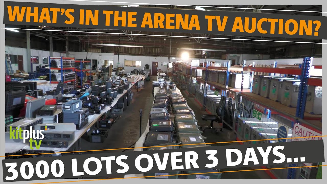 What's in the ARENA TV auction? Report from Redhill Aerodrome. - YouTube