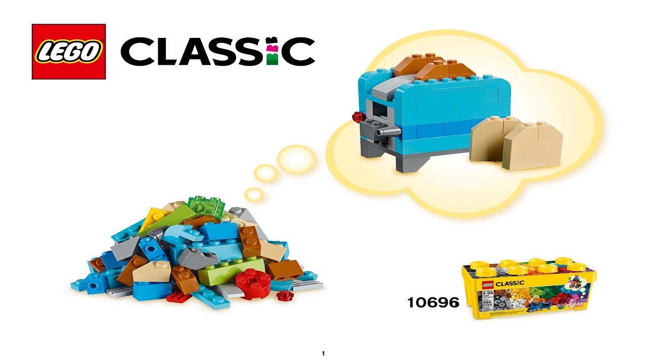 LEGO instructions - Classic - 10696 - Medium Creative Brick Box ...