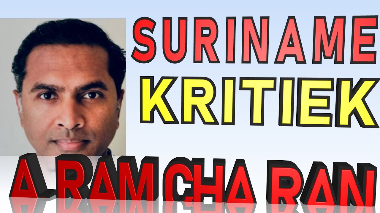 SURINAME VHP ABOP NDP Telesur Kritiek Ashwin Ramcharan regering ...