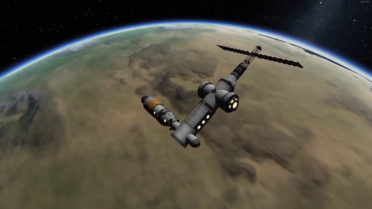 KSP | To Duna! | Video #2: Building the Kerbal Space Station - YouTube