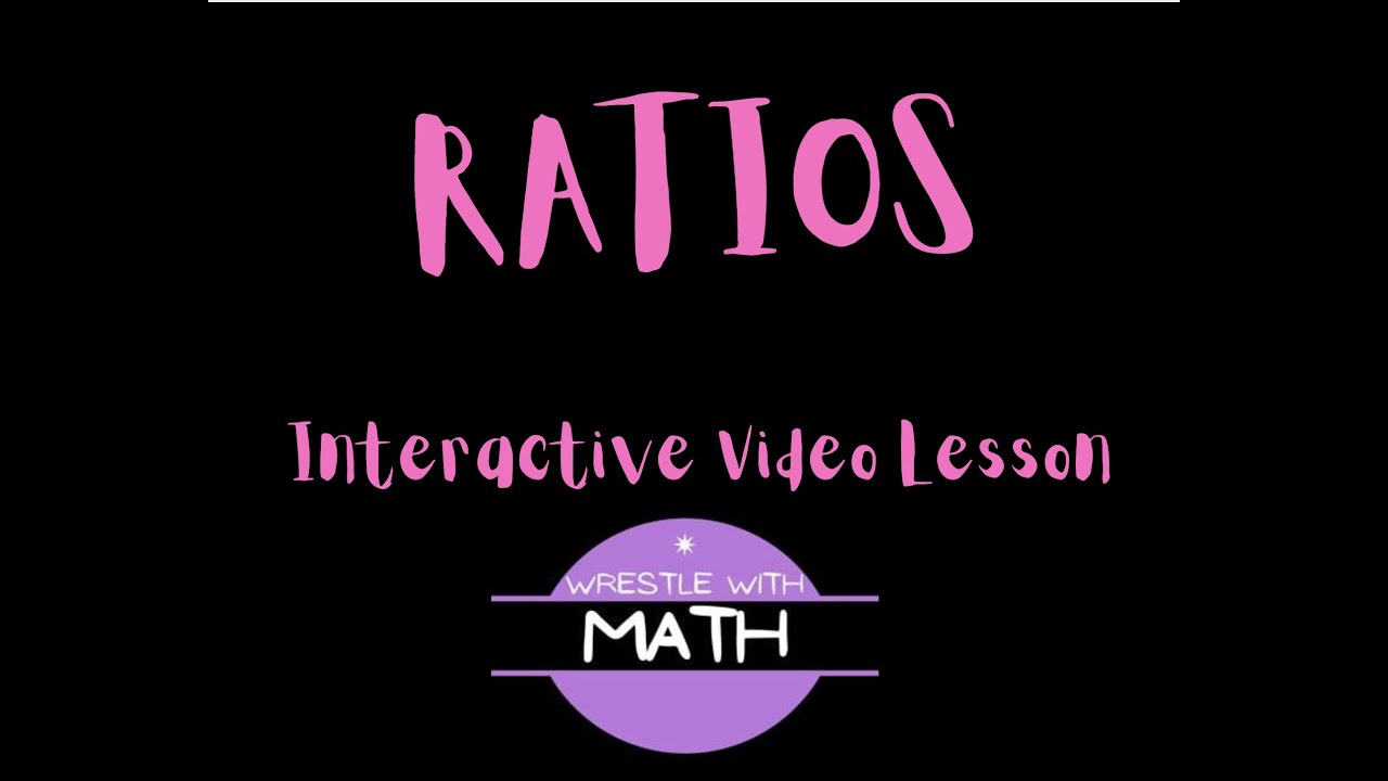 Introduction To Ratios
