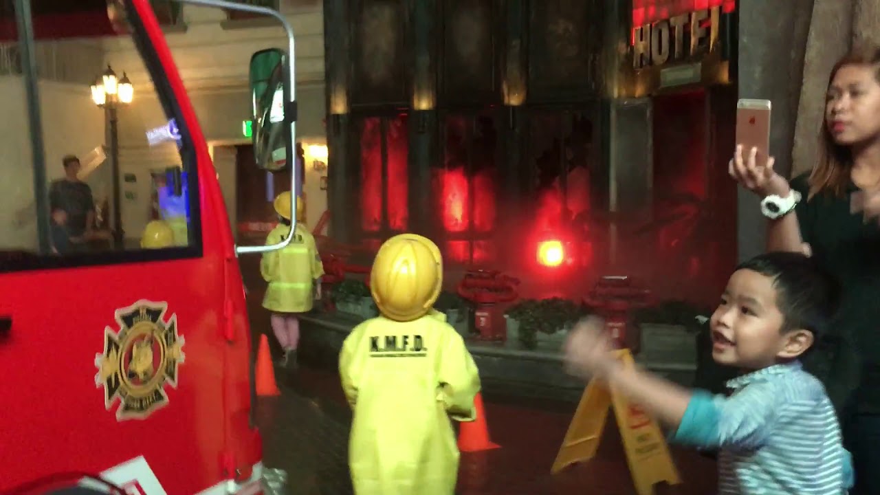I became a Fire Fighter | Kidzania Manila quick tour | Harvey ...