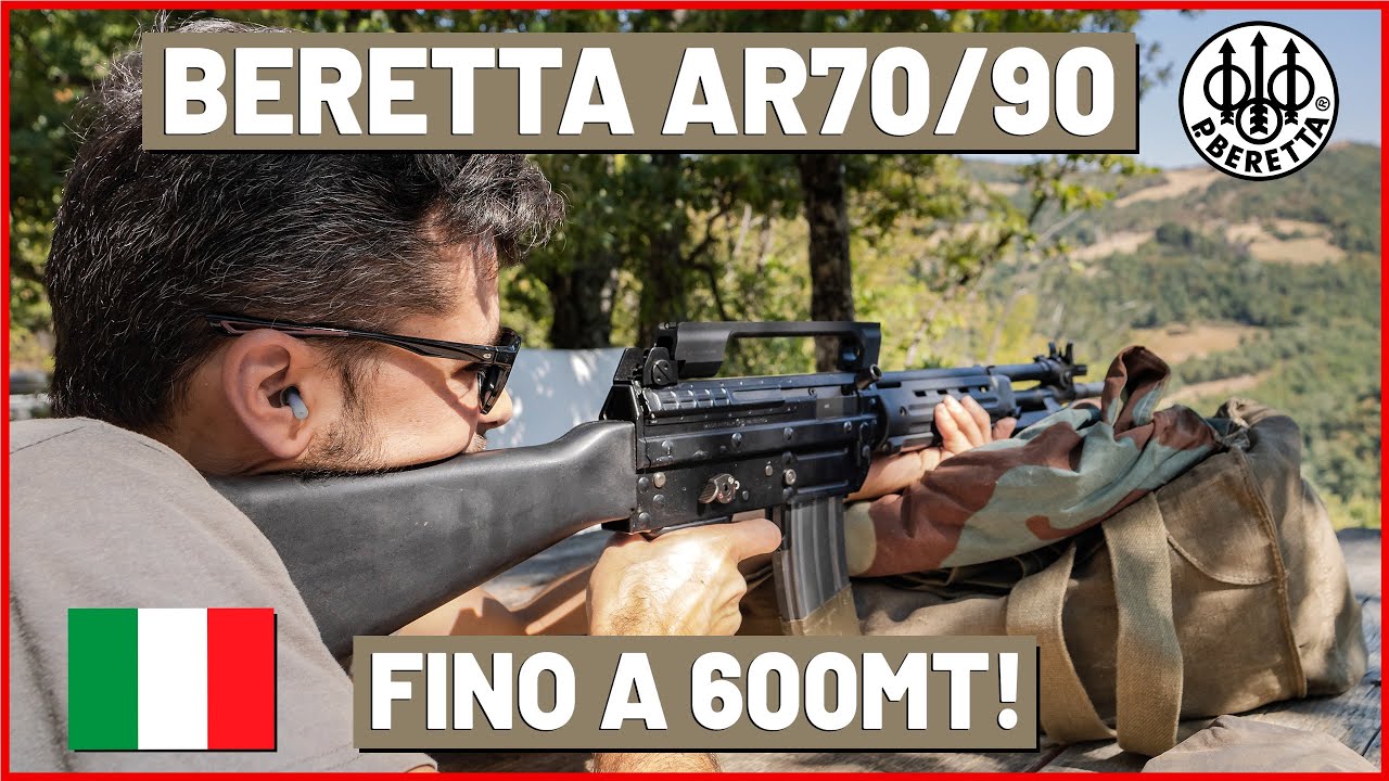 Tiriamo a 600 metri col BERETTA AR70/90! #longrange - YouTube