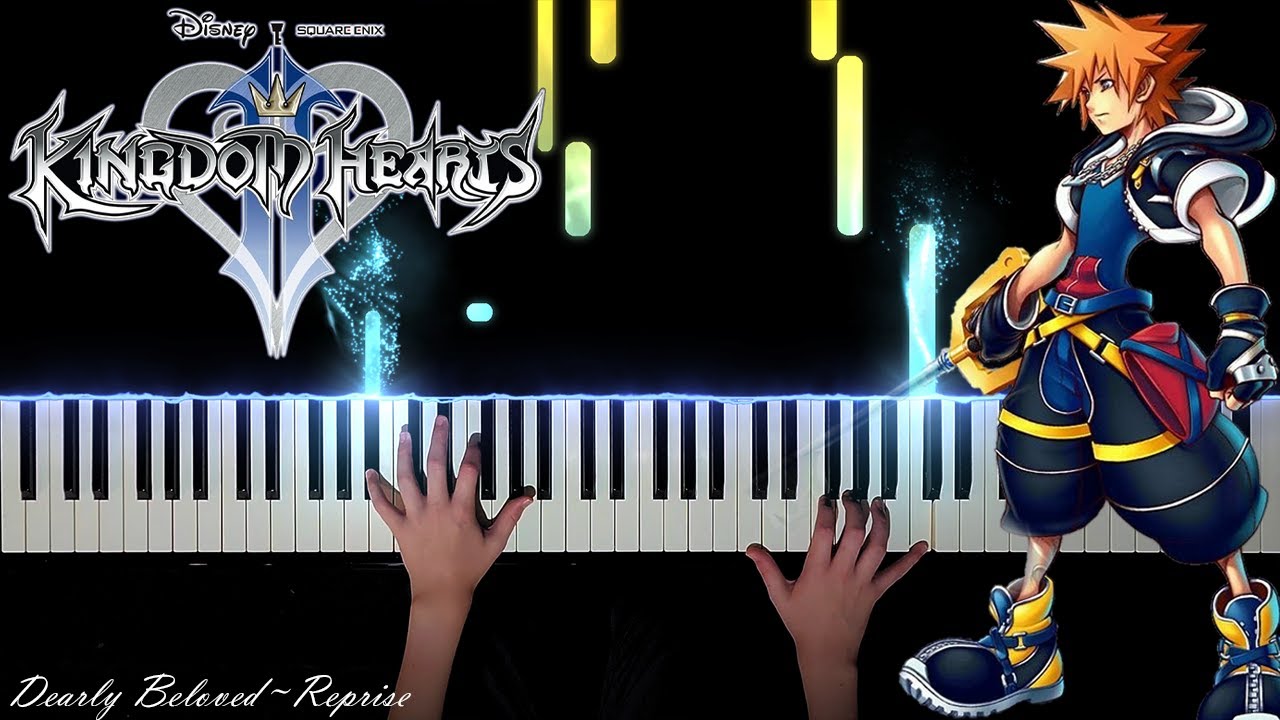 Dearly Beloved Reprise - Kingdom Hearts 2 - Piano Tutorial - YouTube