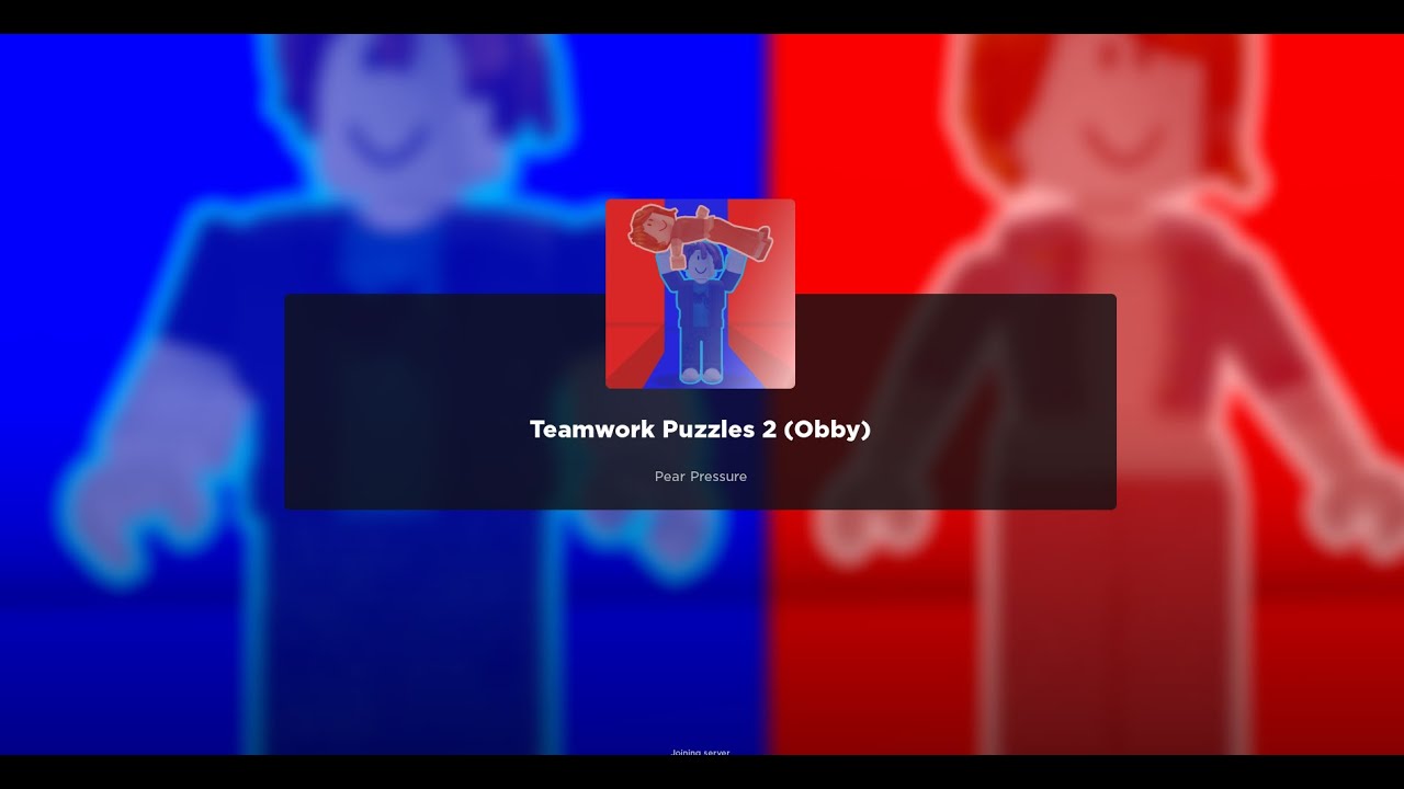 Teamwork Obby Roblox challenge - YouTube