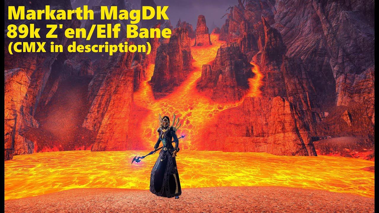 ESO Markarth Z'en/Elf Bane MagDK 89k - YouTube