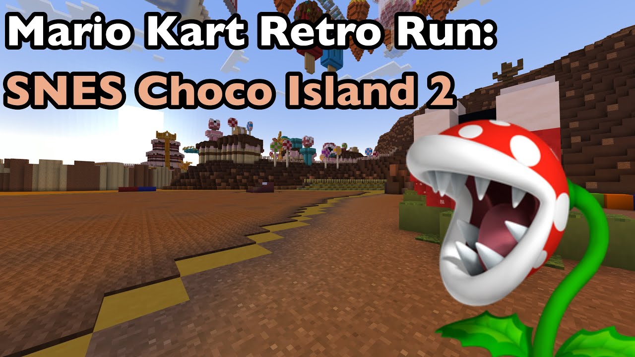 6. SNES Choco Island 2 (Mario Kart: Retro Run) - YouTube