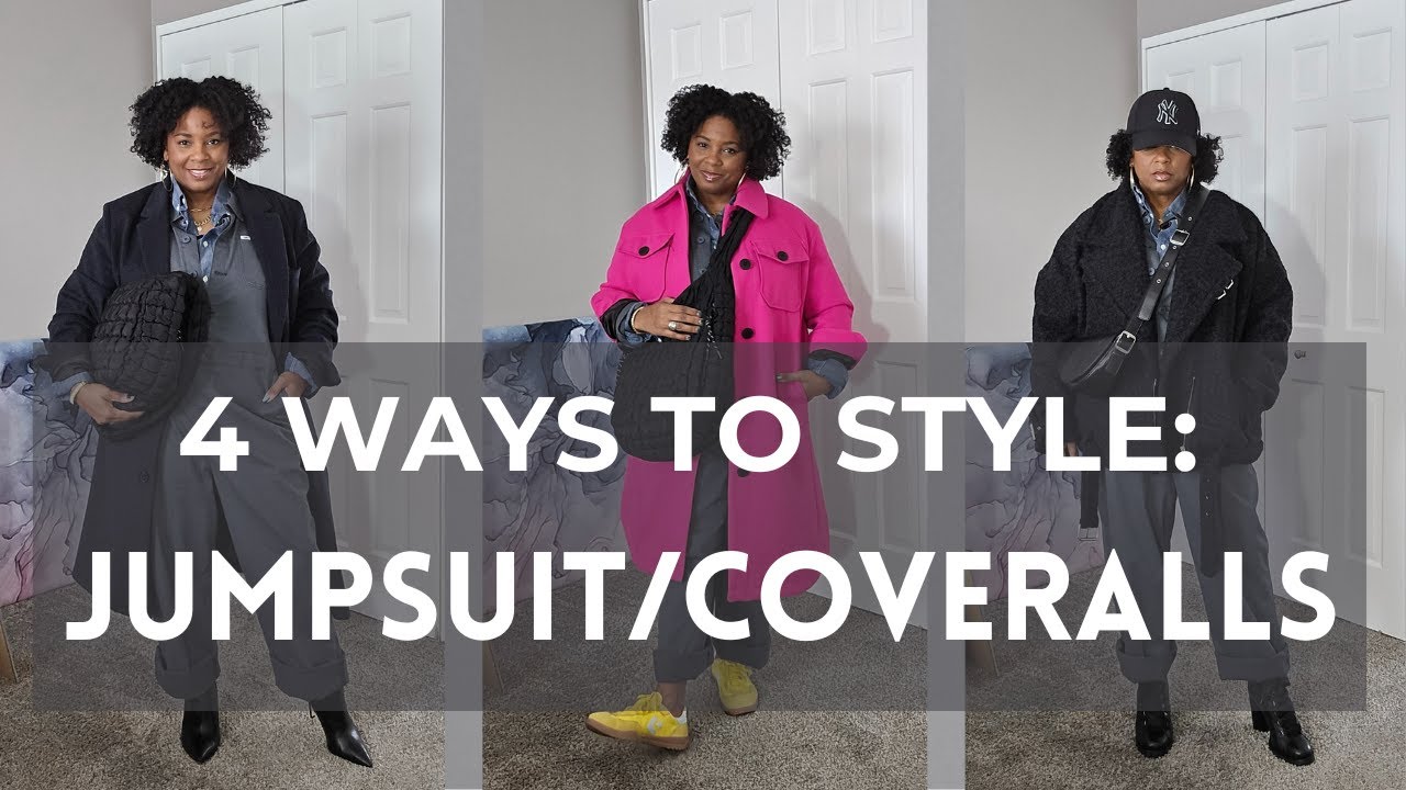 4 Ways to Style a Jumpsuit. Watch the Transformation. So many styles ...