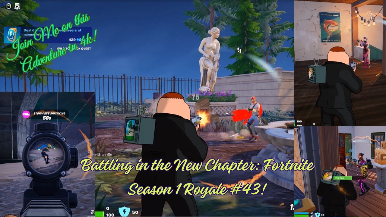 Battling in the New Chapter: Fortnite Season 1 Royale #43 #fortnite # ...