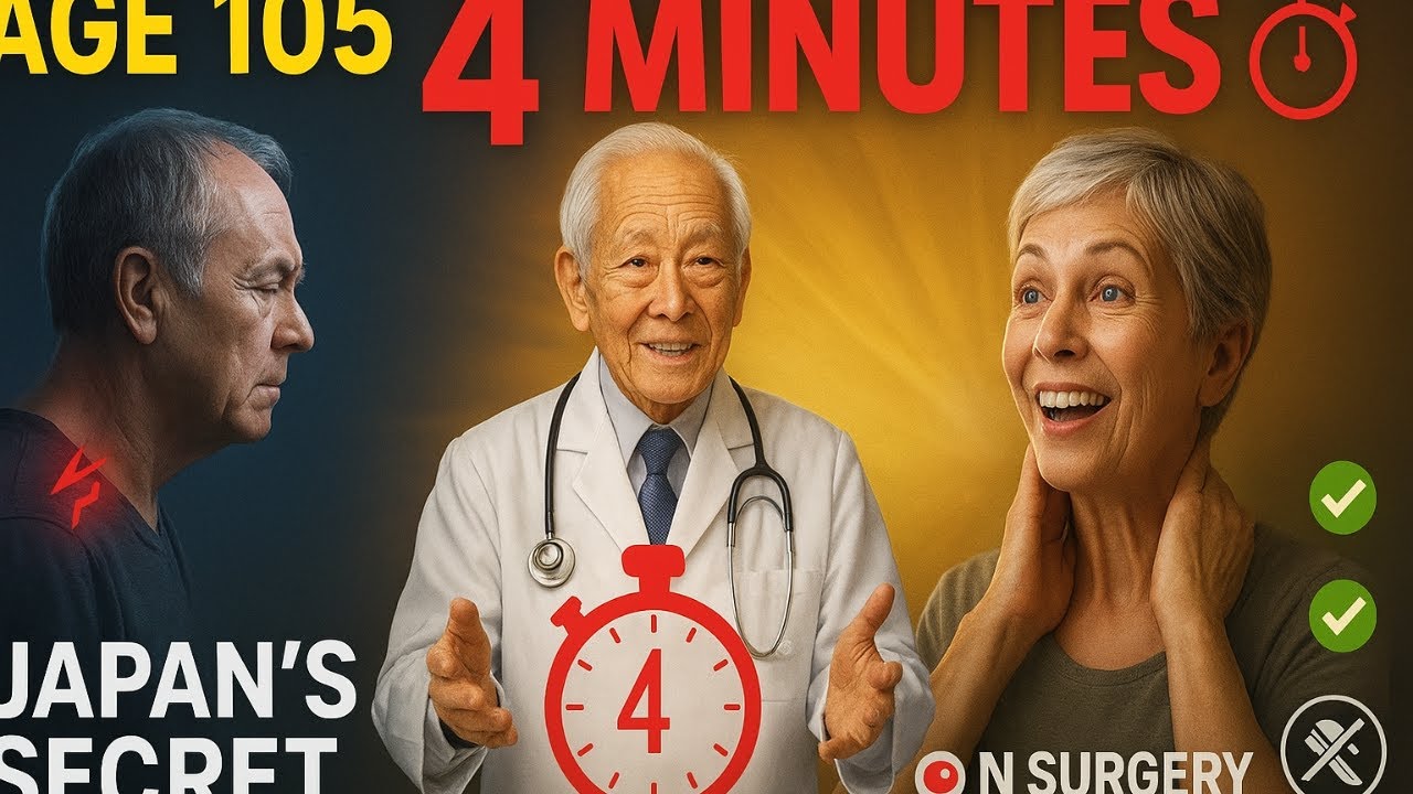 Japan’s Oldest Doctor Reveals the 4-Minute Trick That FIXES Forward ...