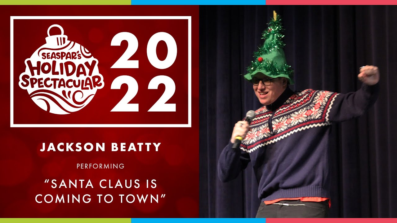 SEASPAR Holiday Spectacular 2022: Jackson Beatty - YouTube