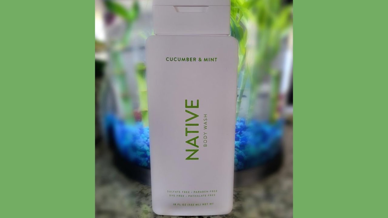 Trying Native Cucumber Mint Body Wash : WORTH THE HYPE? :🧐 - YouTube