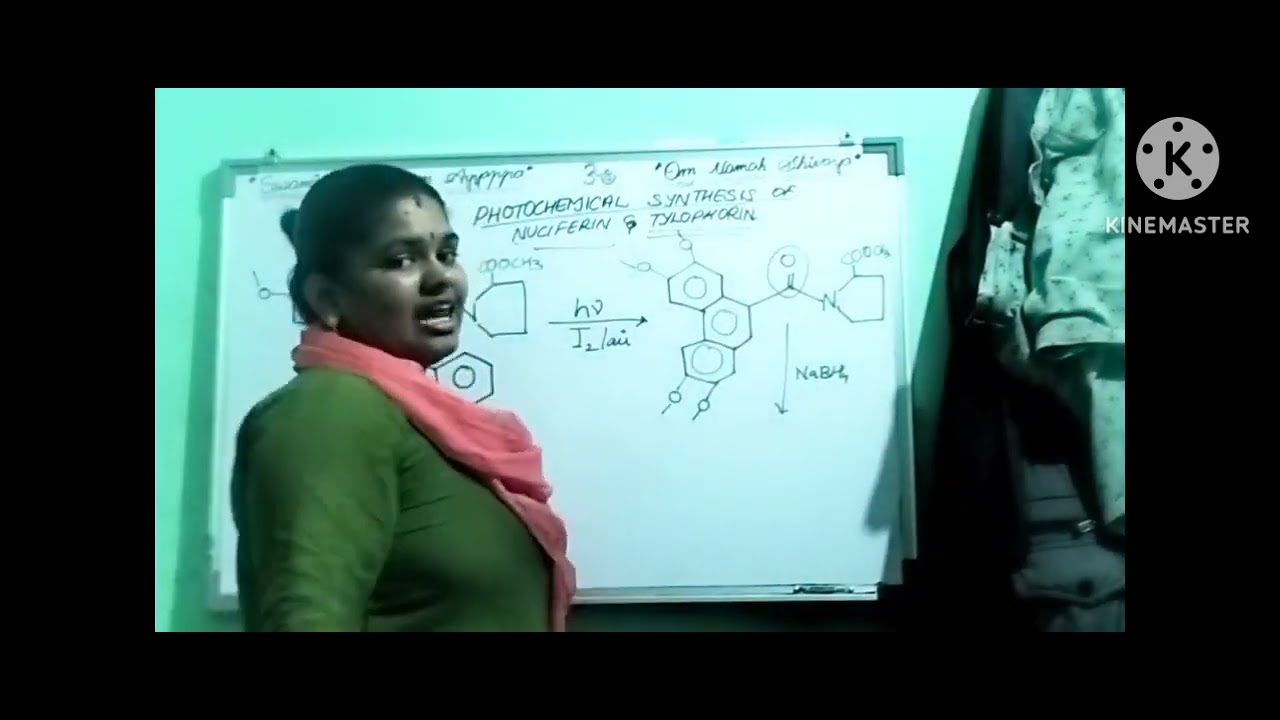 #photo chemical synthesis# of #Nuciferin# and #tylophorin # subscribe ...