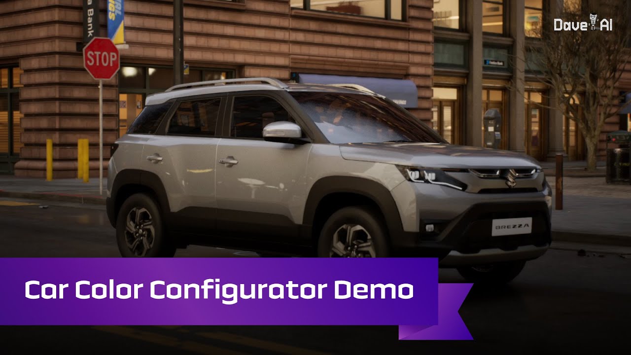 Car Color Configurator Demo - YouTube